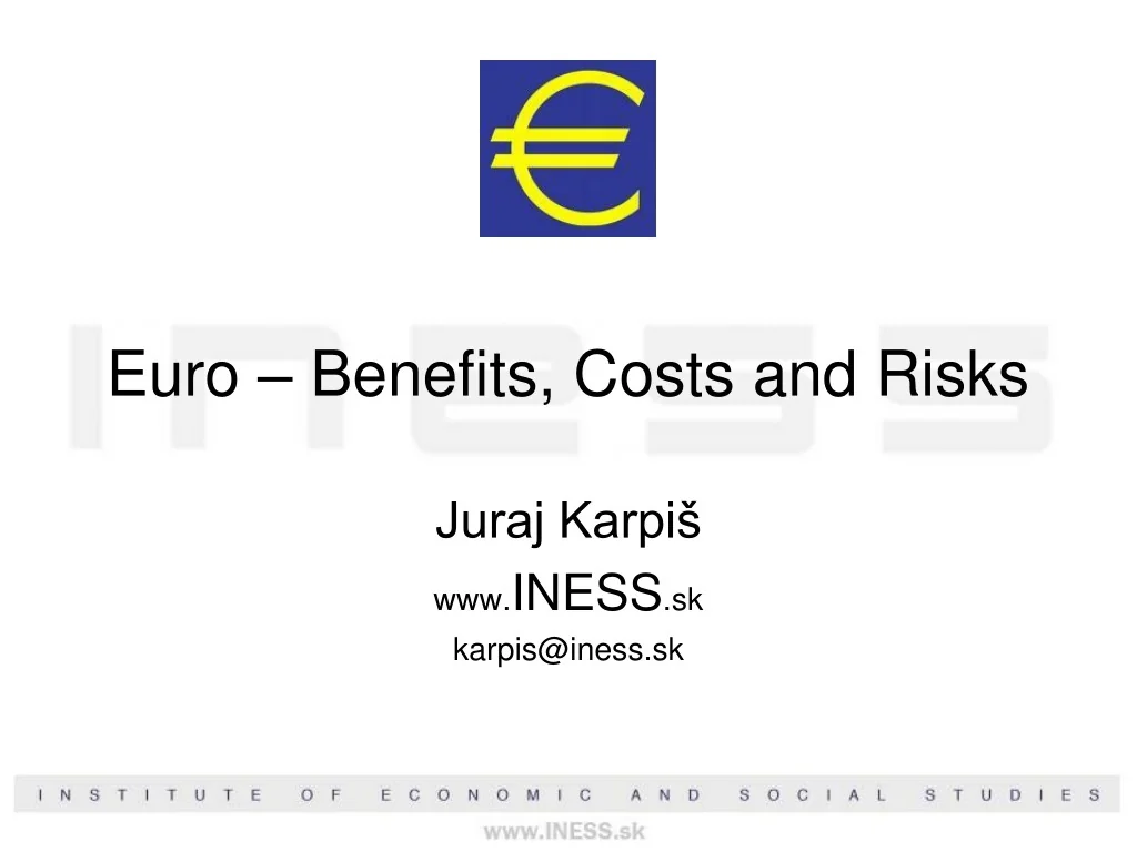 PPT - Euro – Benefits, Costs and Risks PowerPoint Presentation, free ...