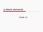 PPT - Properties of p-Block Elements PowerPoint Presentation, free ...