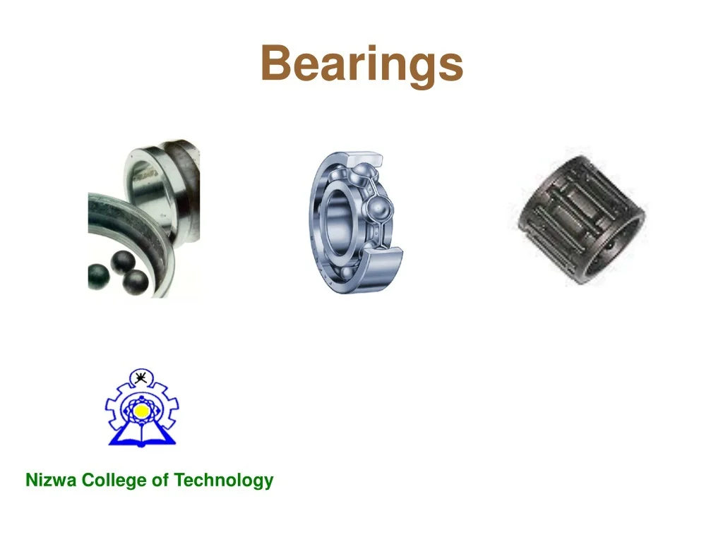 PPT - Comprehensive Guide to Bearings: Types, Advantages, and Uses ...