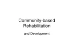 PPT - Introduction to community-based rehabilitation (CBR) PowerPoint ...