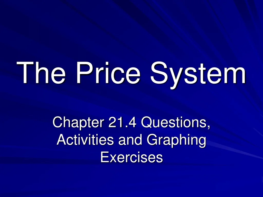 PPT - Price System in Economics PowerPoint Presentation, free download ...