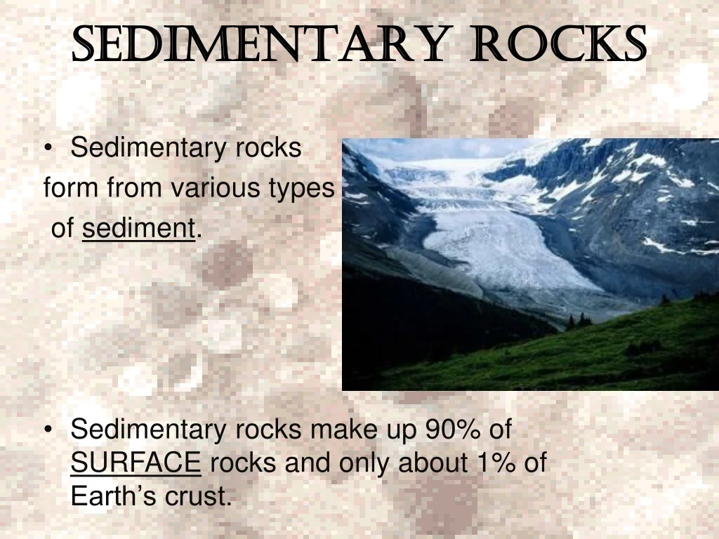 PPT - Sedimentary Rocks: Formation and Types PowerPoint Presentation ...