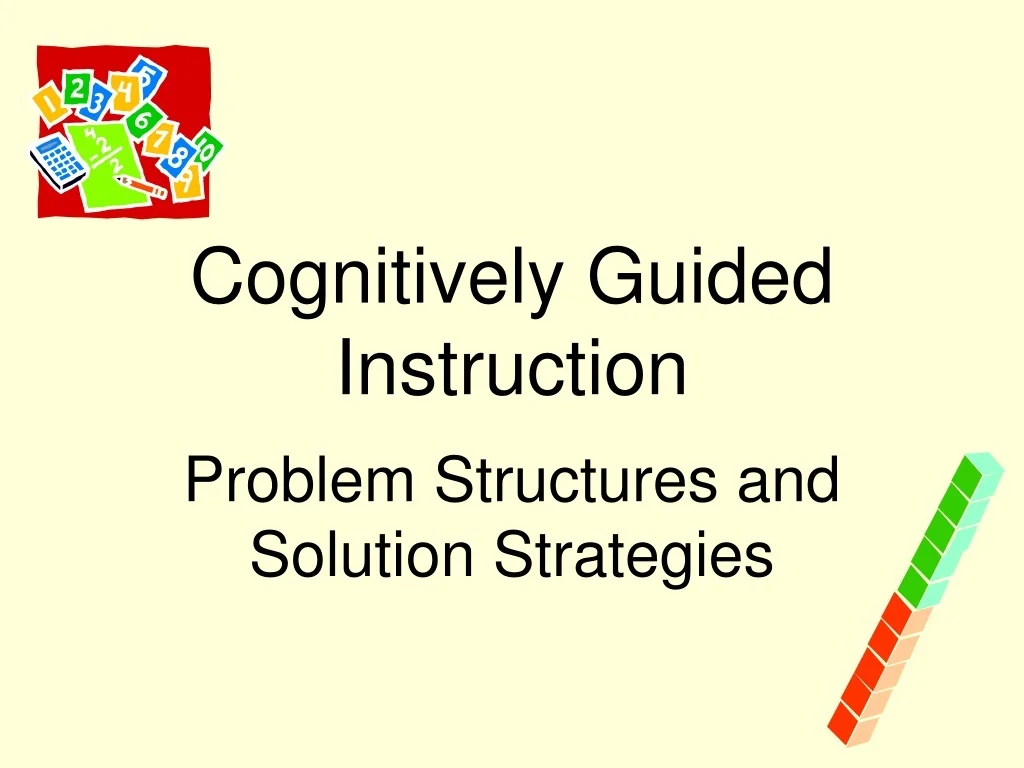 PPT - Cognitively Guided Instruction PowerPoint Presentation, free ...