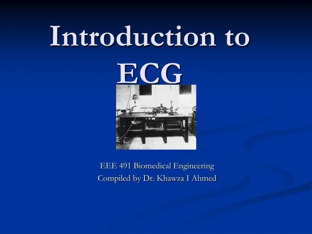 PPT - Introduction to ECG PowerPoint Presentation, free download - ID ...