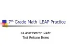 PPT - 7 th Grade Math PowerPoint Presentation, free download - ID:6239371