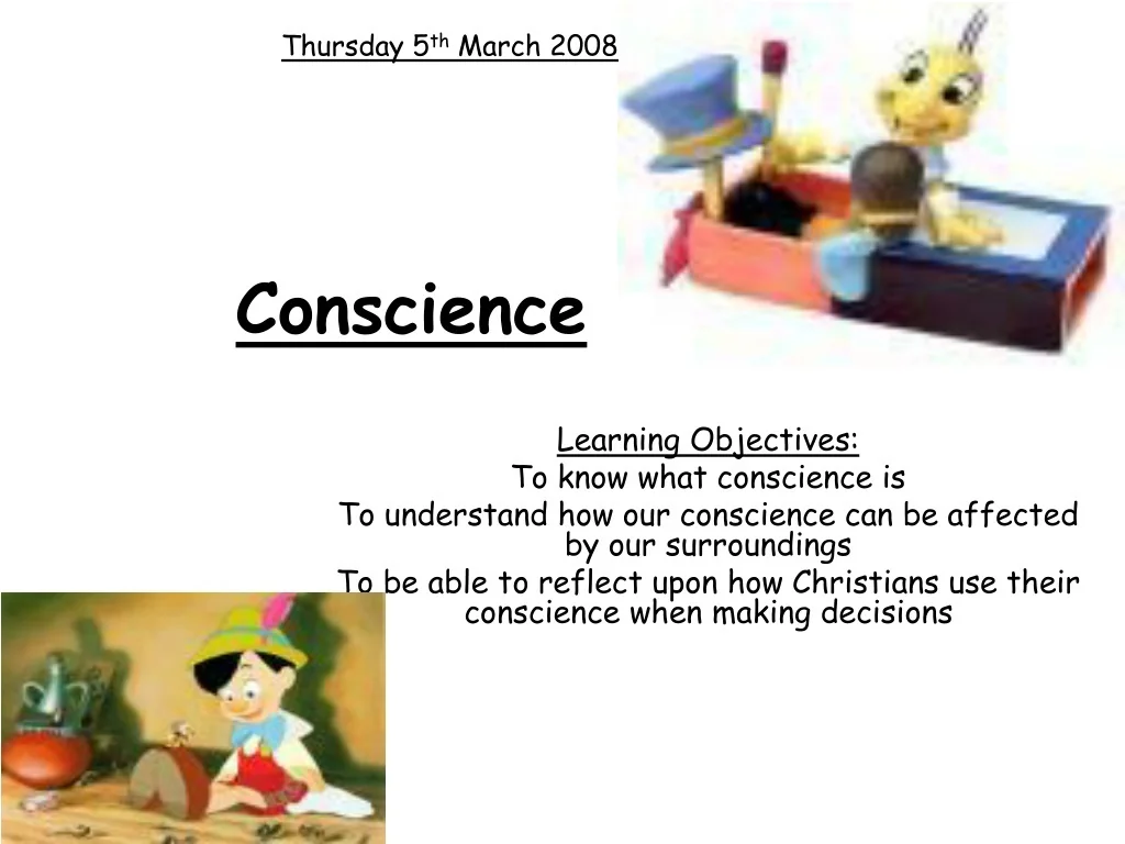 PPT - Conscience and Decision-Making PowerPoint Presentation, free ...
