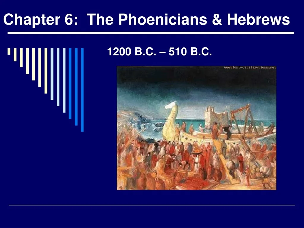 PPT - The Phoenicians: Masters of Trade & Culture in Ancient Times ...