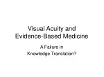PPT - VISUAL ACUITY PowerPoint Presentation, free download - ID:6257700