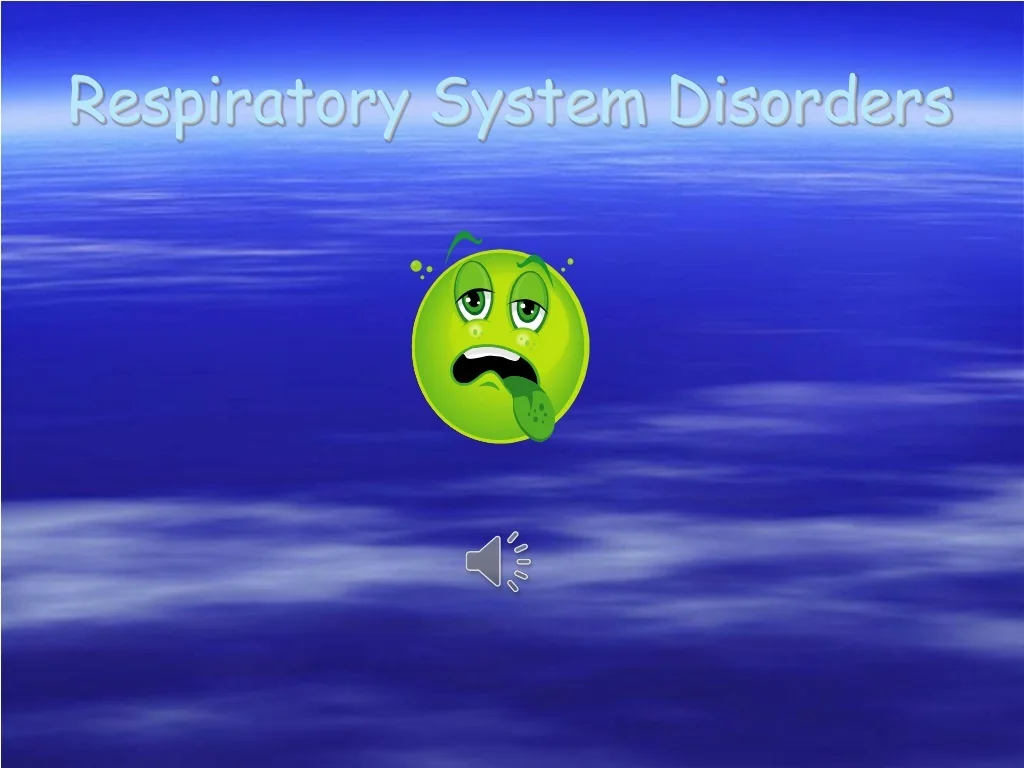 PPT - Respiratory System Disorders PowerPoint Presentation, free ...