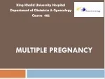 PPT - MULTIPLE PREGNANCY PowerPoint Presentation, free download - ID ...