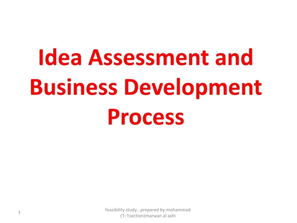 PPT - Essential Steps for Effective Business Idea Assessment PowerPoint ...