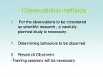 PPT - Observational Research Methods PowerPoint Presentation, free ...