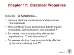 PPT - Chapter 3 ELECTRICAL PROPERTIES OF MATERIAL PowerPoint Presentation - ID:9705254