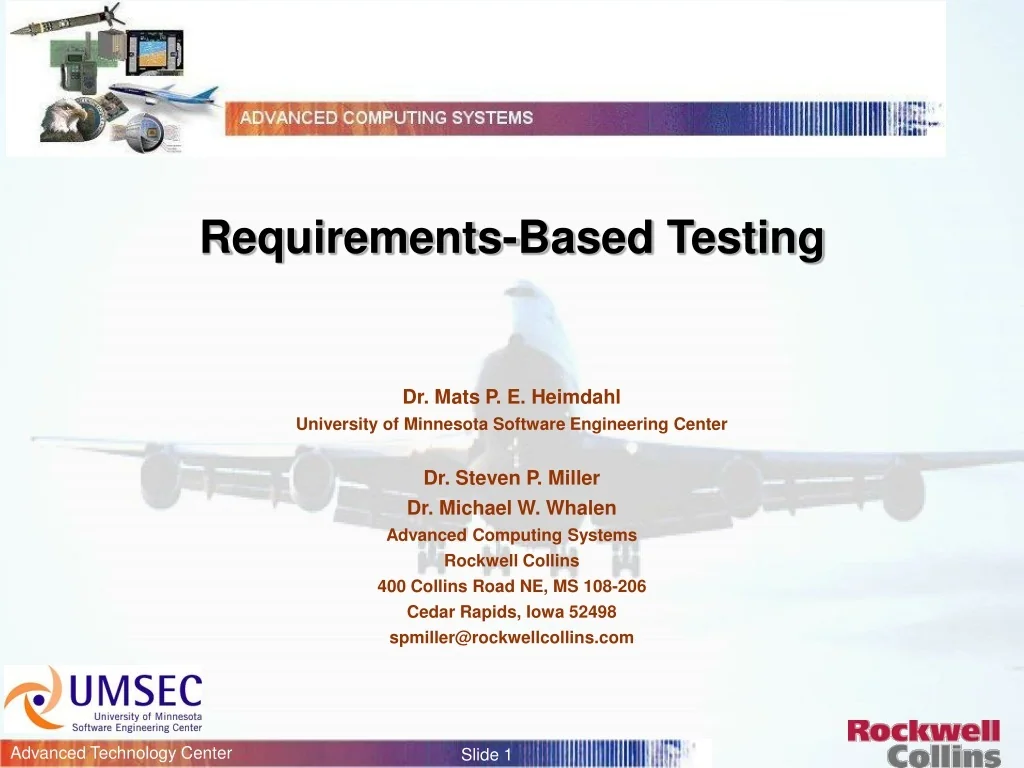 PPT - Requirements-Based Testing PowerPoint Presentation, free download ...