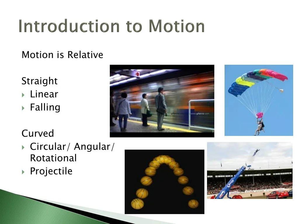 PPT - Introduction to Motion PowerPoint Presentation, free download ...