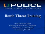 PPT - Bomb Threat Training PowerPoint Presentation, free download - ID ...