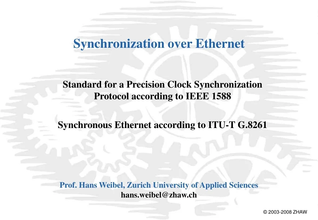PPT - Comprehensive Guide to IEEE 1588 Precision Clock Synchronization Protocol PowerPoint ...