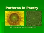 PPT - Poetry Syllables, Rhythm, and Patterns PowerPoint Presentation ...