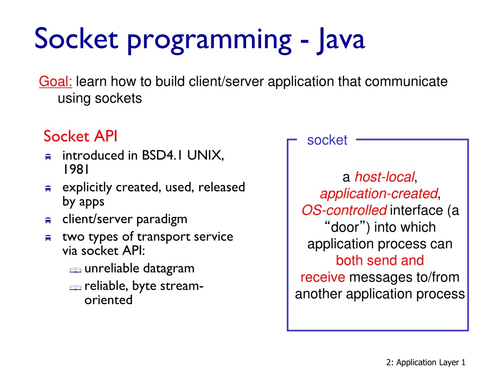 PPT - Socket programming - Java PowerPoint Presentation, free download ... PPT - Socket programming - Java PowerPoint Presentation, free download ...