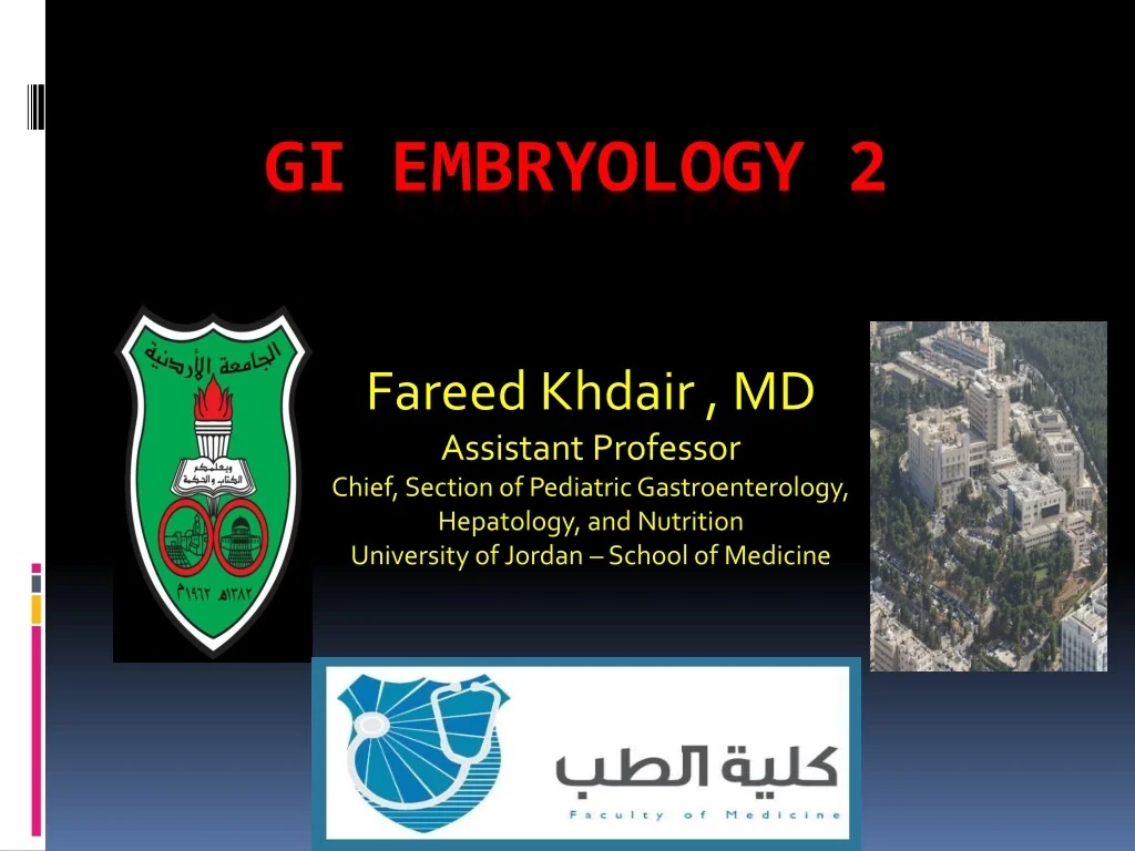 PPT - GI Embryology: Clinical Outline and Rotation | Lecture Summary ...