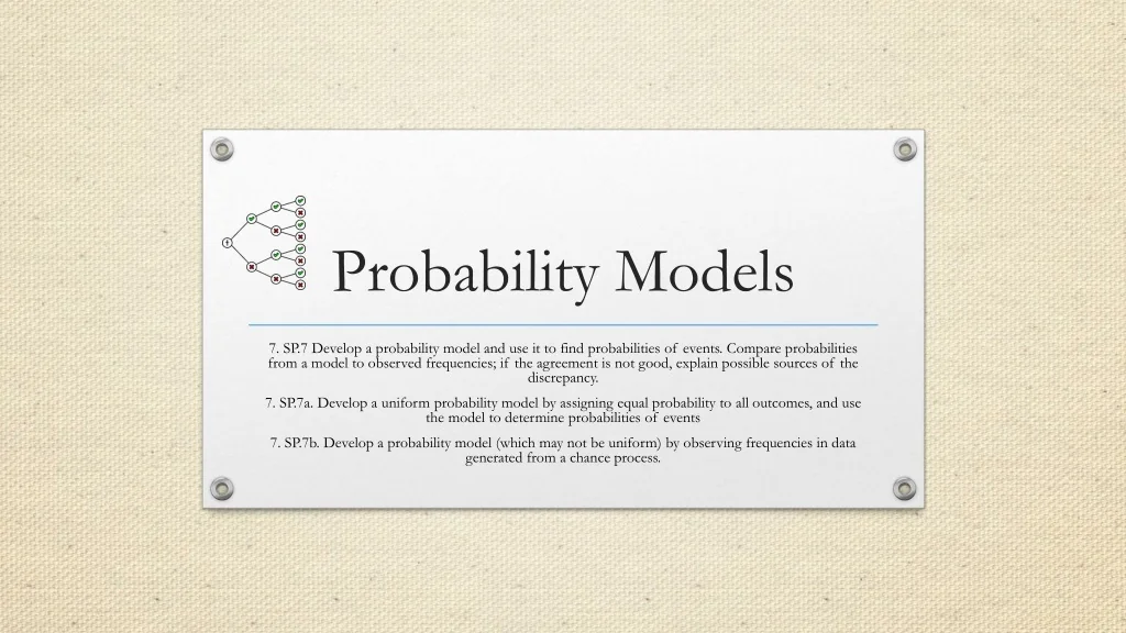 PPT - Probability Models and Compound Events in Statistics PowerPoint ...