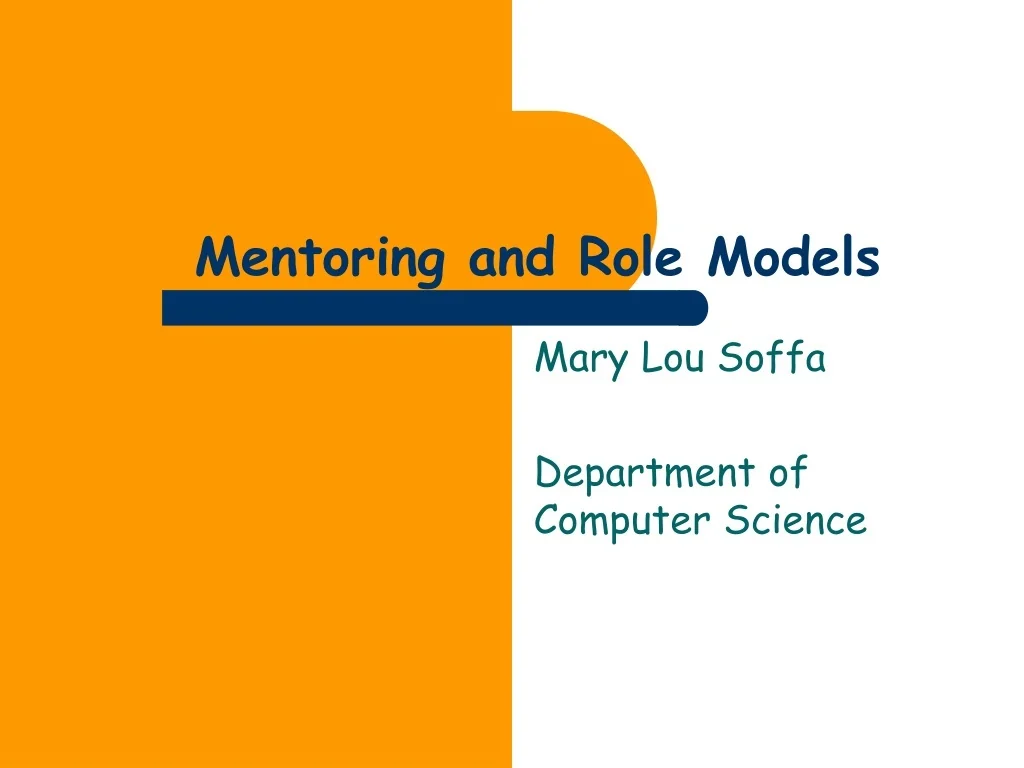 PPT - Mentoring and Role Models PowerPoint Presentation, free download ...