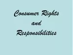 PPT - Consumer Rights and Responsibilities PowerPoint Presentation ...