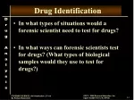 PPT - Chapter 9 Drug Identification and Toxicology Introduction ...