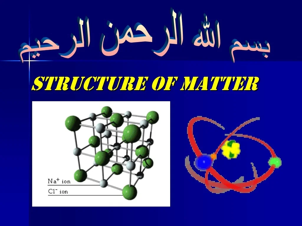 PPT - Atomic Structure and Interatomic Bonding in Material Science ...