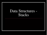 PPT - Data Structures - Stacks PowerPoint Presentation, free download ...