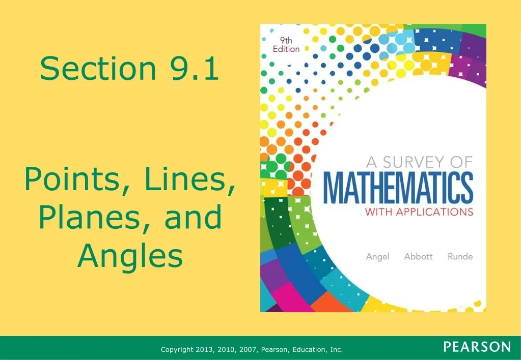 PPT - Geometry Basics: Points, Lines, Planes, and Angles PowerPoint ...