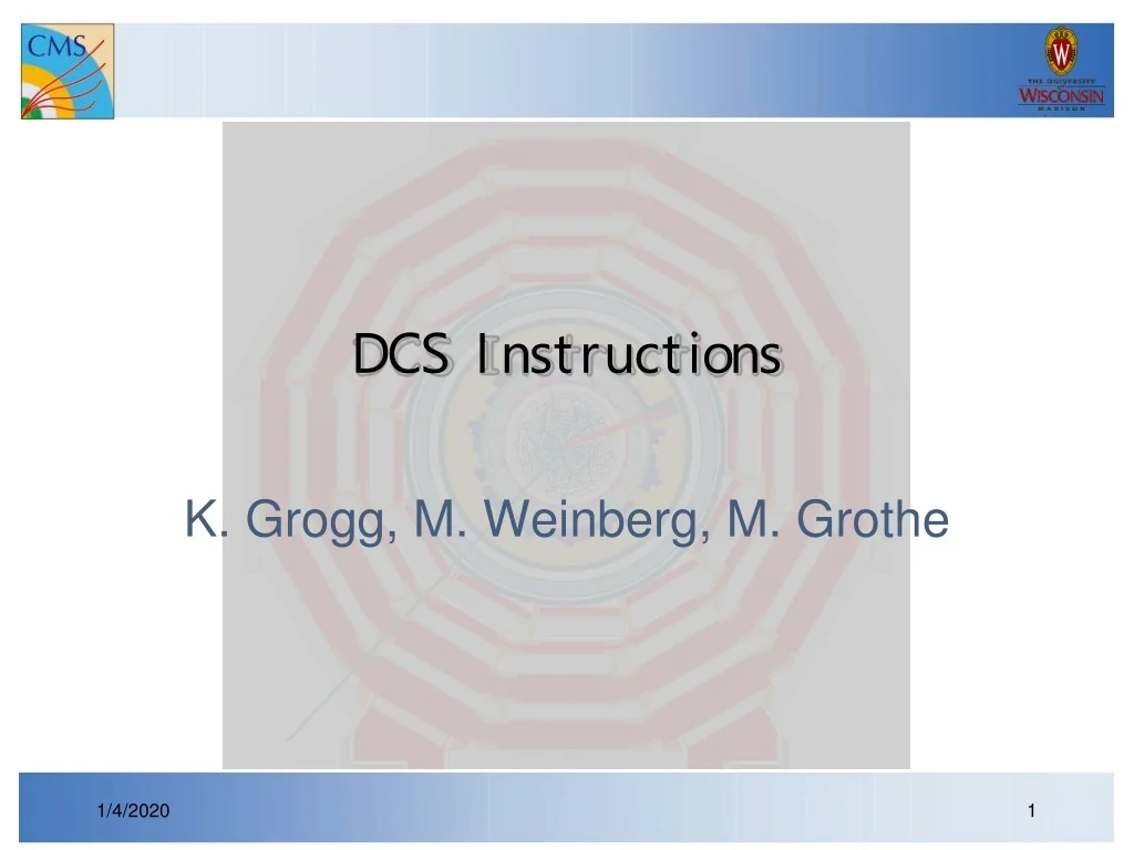 PPT - DCS Instructions PowerPoint Presentation, free download - ID:9504662