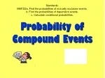 PPT - Probability of Simple and Compound Events PowerPoint Presentation ...