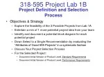PPT - Element 1: 4-Step Project Selection Process PowerPoint ...