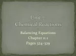 PPT - Unit 8 Chemical Reactions PowerPoint Presentation, free download ...