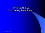 PPT - HTML Basics and CSS style PowerPoint Presentation, free download ...