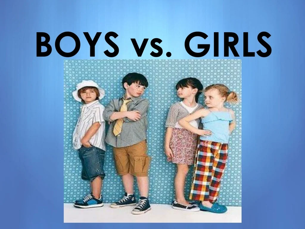 PPT - Boys vs. Girls: Pros and Cons of Gender Differences PowerPoint ...