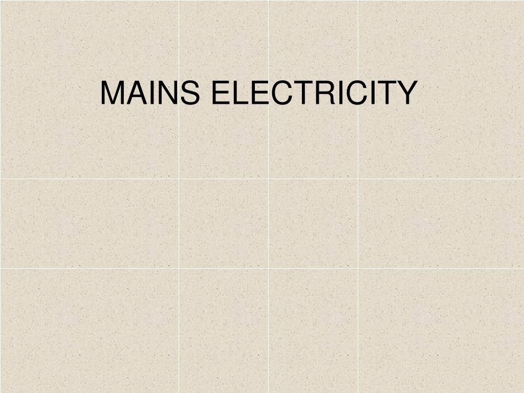 PPT - Mains Electricity Hazards and Safety Measures PowerPoint ...