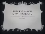PPT - PhD Seminar Series Qualitative Research Methodology PowerPoint ...