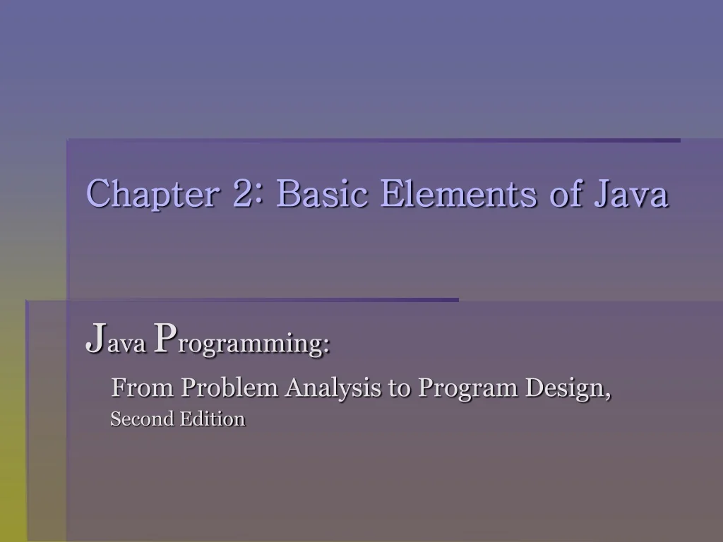 PPT - Java Programming Essentials for Beginners PowerPoint Presentation ...