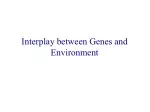 PPT - Chapter 3 Genes, Environment, and Development PowerPoint ...