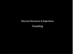 PPT - Discrete Structures Chapter 4 Counting and Probability PowerPoint ...