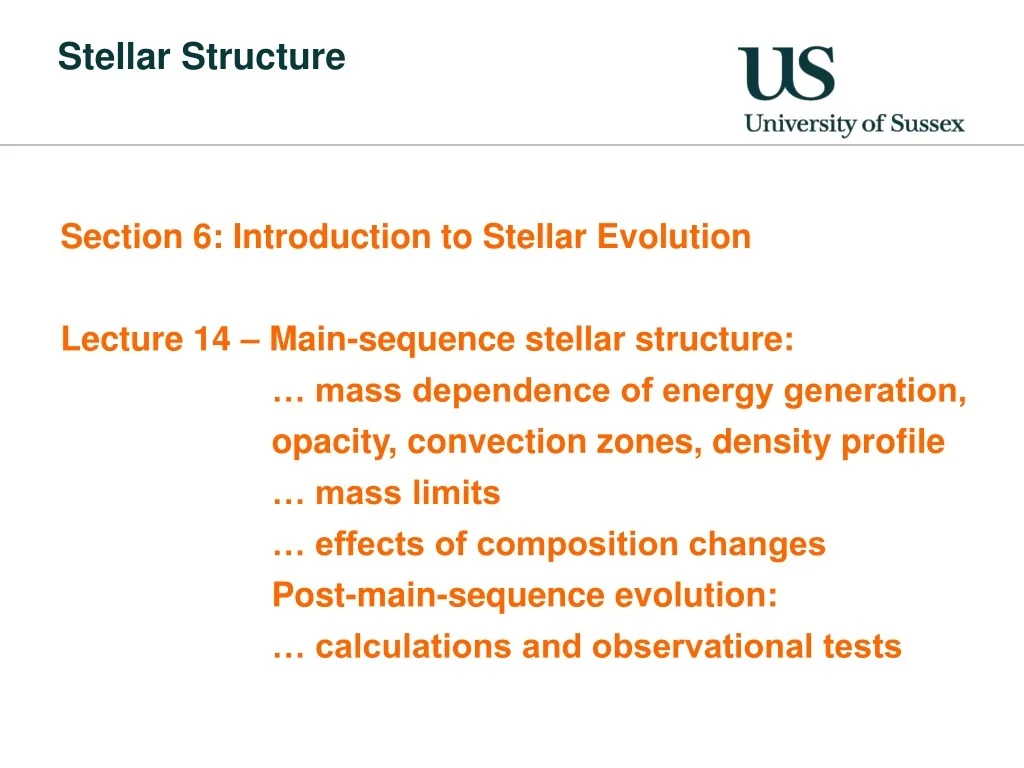 PPT - Stellar Evolution and Mass Limits: A Comprehensive Overview ...