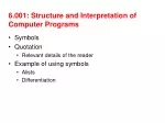 PPT - Structure and Interpretation of Computer Programs PowerPoint ...