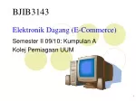 PPT - Transaksi Elektronik dan e-commerce PowerPoint Presentation, free ...