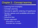 PPT - Concept Learning PowerPoint Presentation, free download - ID:395507