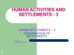 PPT - Human Settlements PowerPoint Presentation, free download - ID:2510965