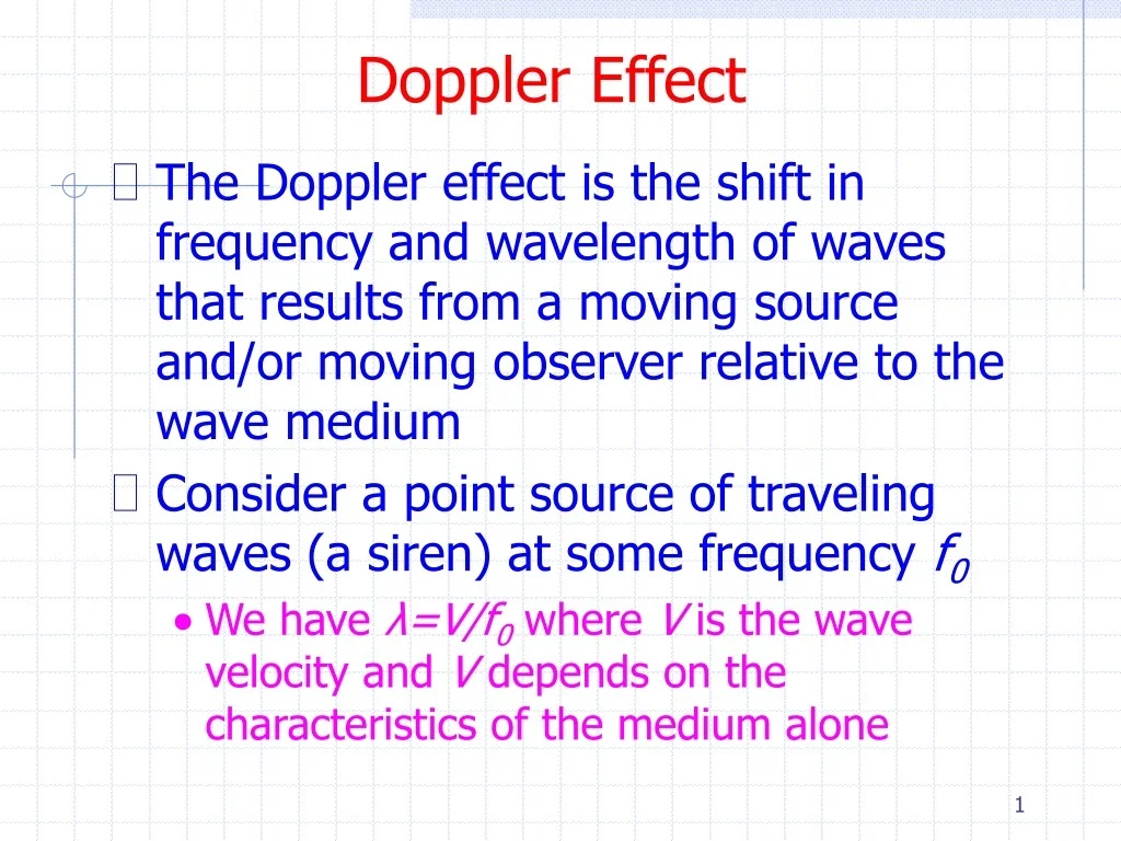 PPT - Doppler Effect PowerPoint Presentation, free download - ID:9520719