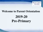 PPT - Welcome to Parent Orientation PowerPoint Presentation, free ...