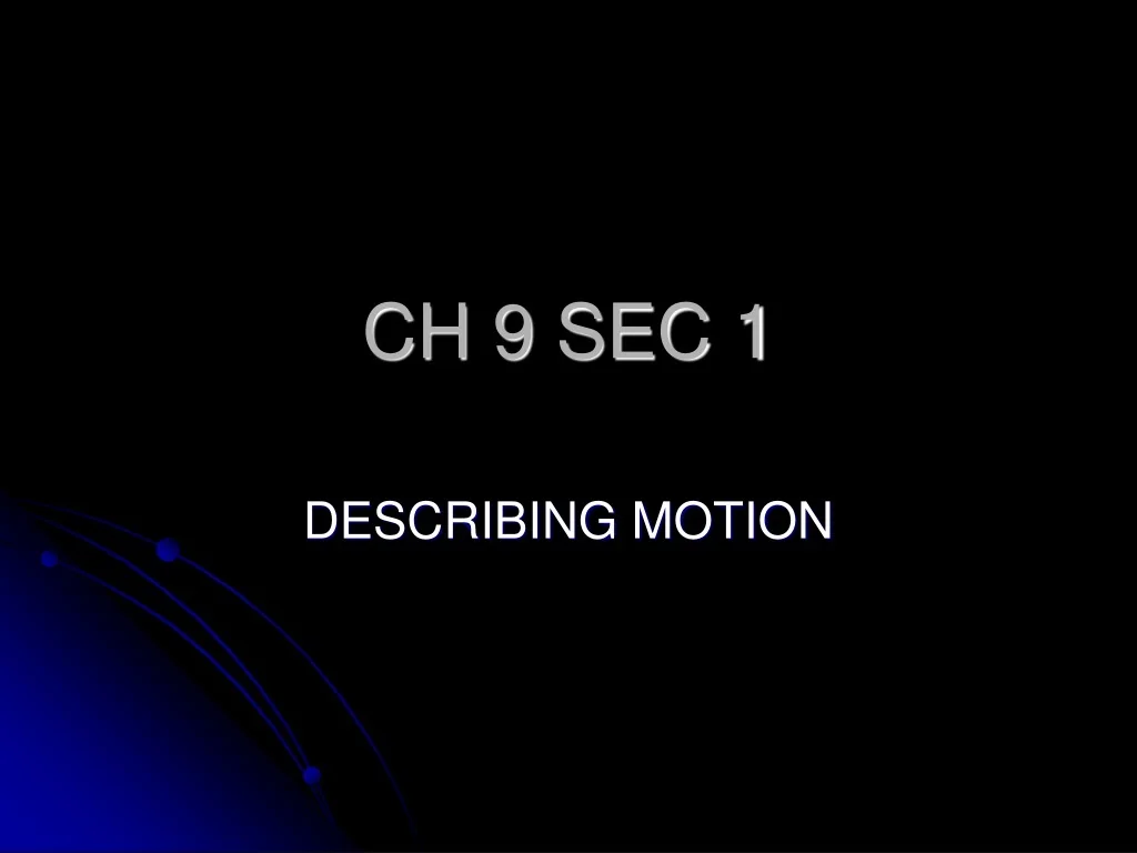 PPT - Motion in Physics: Distance, Displacement, Speed PowerPoint ...